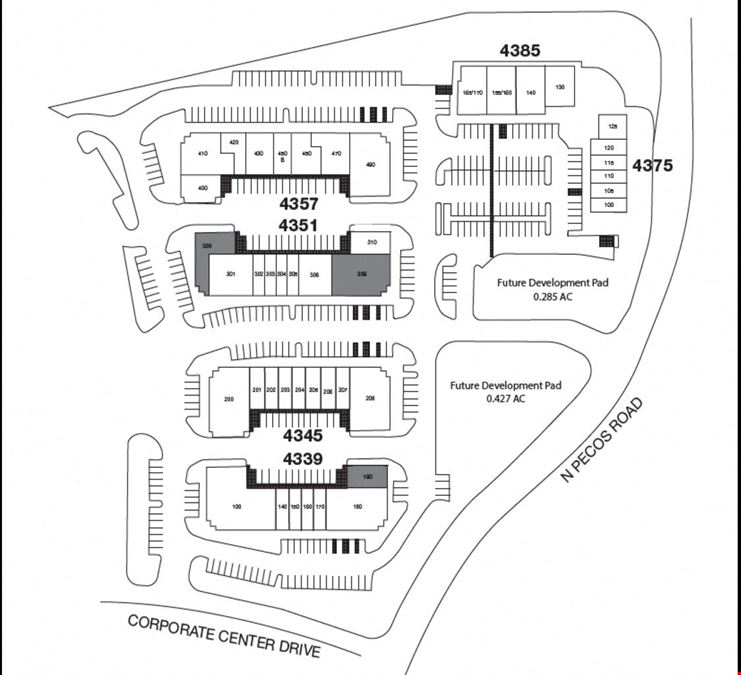 4351 Corporate Center Drive Industrial For Rent | PropertyShark