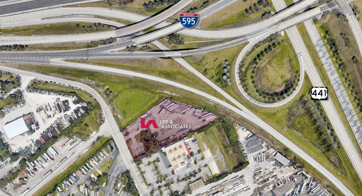 1-2 Acres of Fully Paved Storage and Parking Fronting I-595 & SR-441 ...