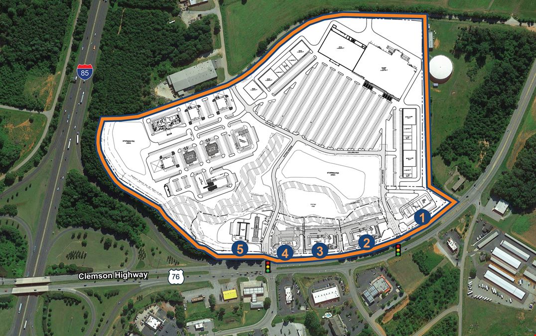 Clemson Commons - 4629 Clemson Boulevard, Anderson, SC 29621
