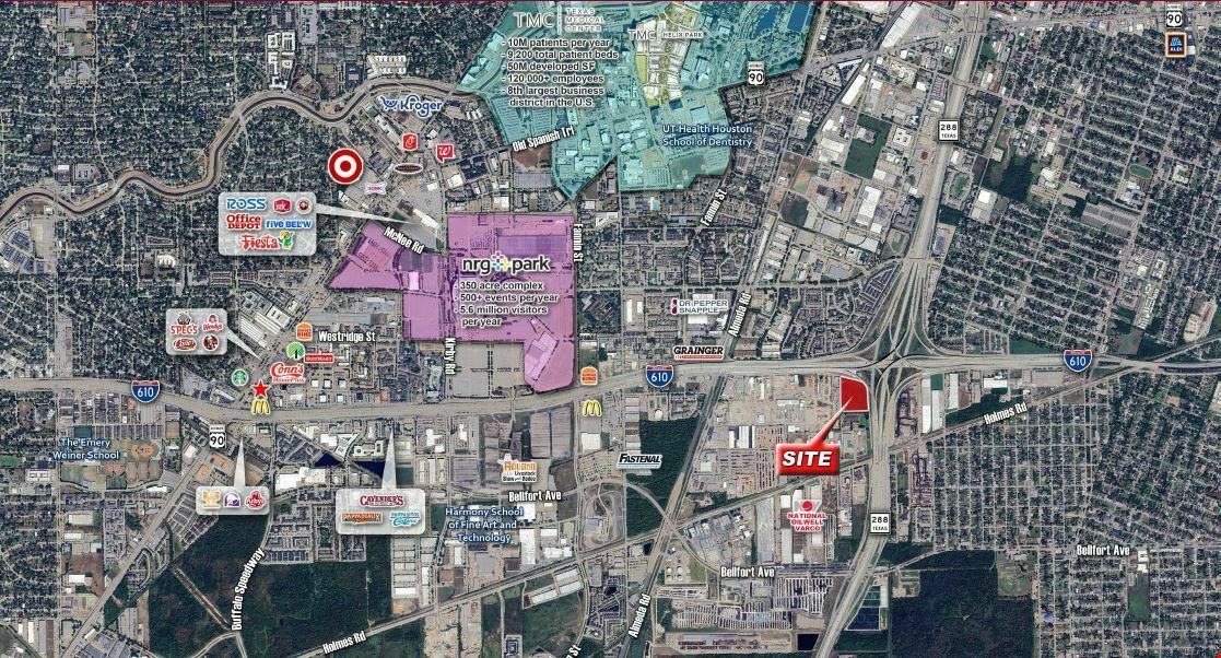 301 South Loop West & Hwy 288 , Houston, TX 77054 | PropertyShark.com
