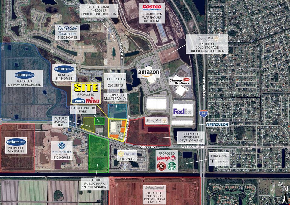 NWC of Becker Rd & SW Village Pkwy, Port St Lucie, FL 34953 ...