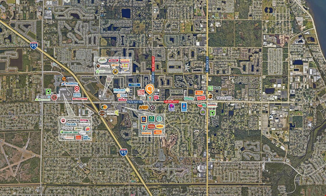 Palm Bay Commons Outparcel - Palm Bay Rd & Dairy Rd, Melbourne, FL 32901