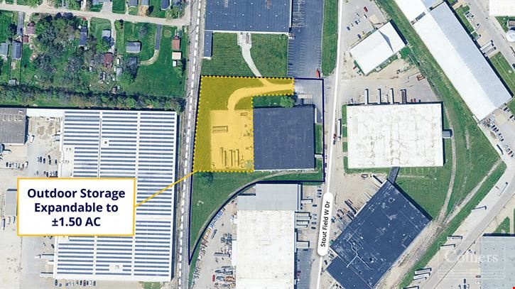 Infill Freestanding Building with Outdoor Storage & Rail Potential ...