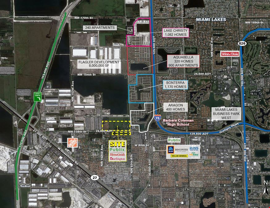 The Shoppes at Highland - NW 138th St & NW 97th Ave, Hialeah, FL 33018