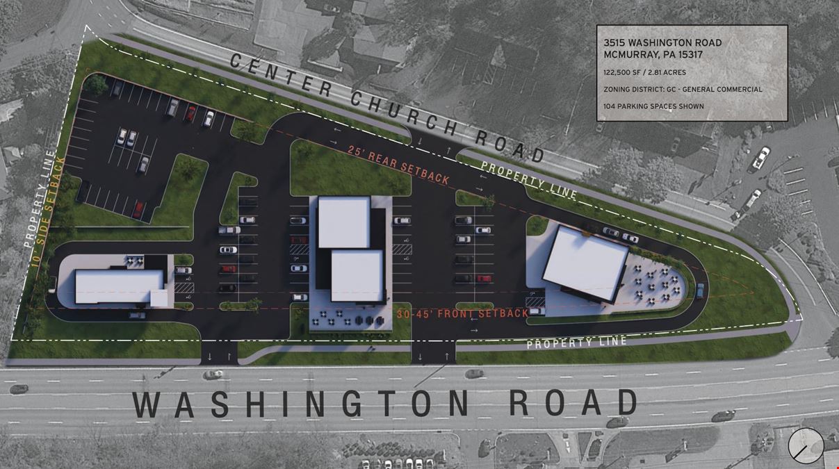 Krebs Center - 3515 Washington Road , Canonsburg, PA 15317