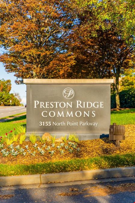 Preston Ridge Commons Phase II, - 3225 - 3285 North Point Pkwy ...