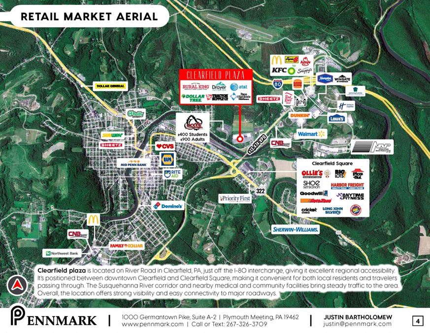 Clearfield Plaza - Clearfield DFC, Clearfield, PA 16830