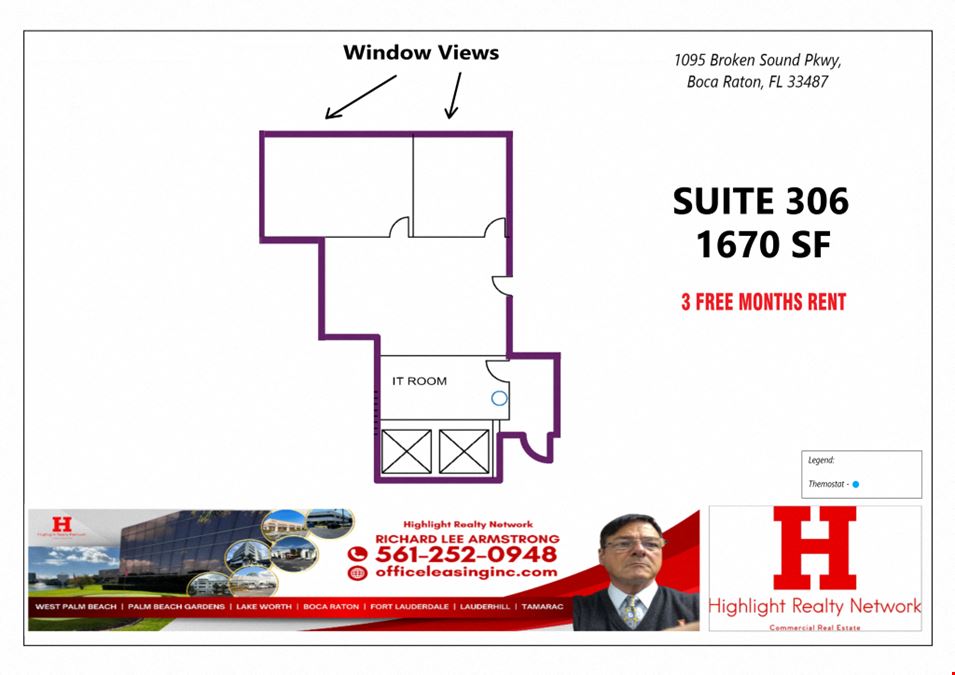 1670 SF Suite 306 Professional and Medical Office Space - 1095 Broken ...